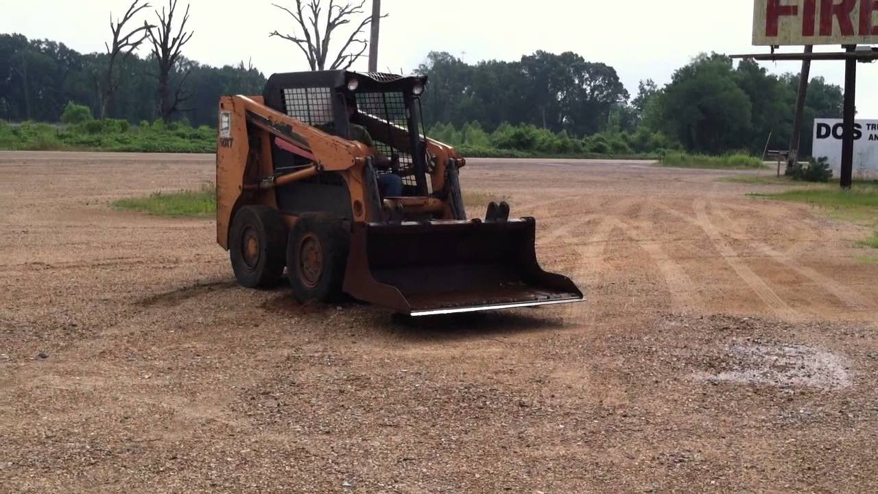 Case 60XT skid steer with sold tires - YouTube