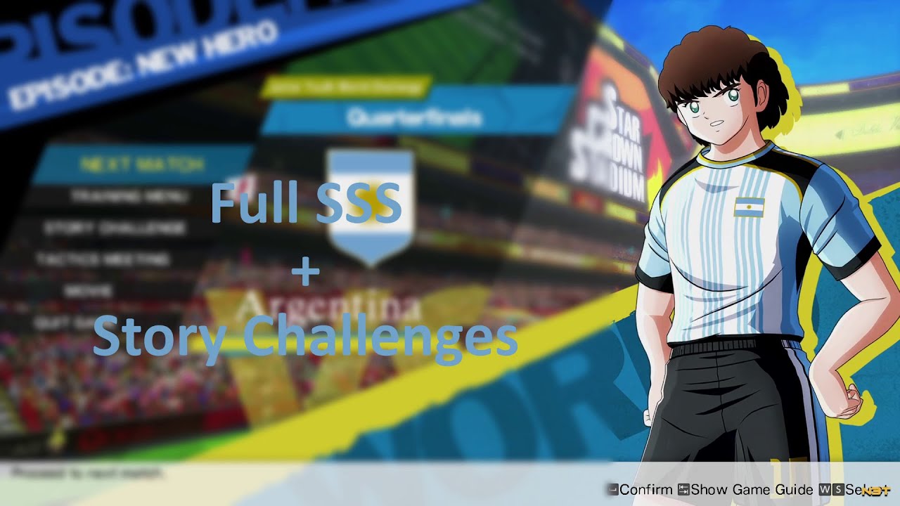 Full SSS + Story Challenges | Musashi MF Part 13 | Captain Tsubasa Rise of New Champions - YouTube