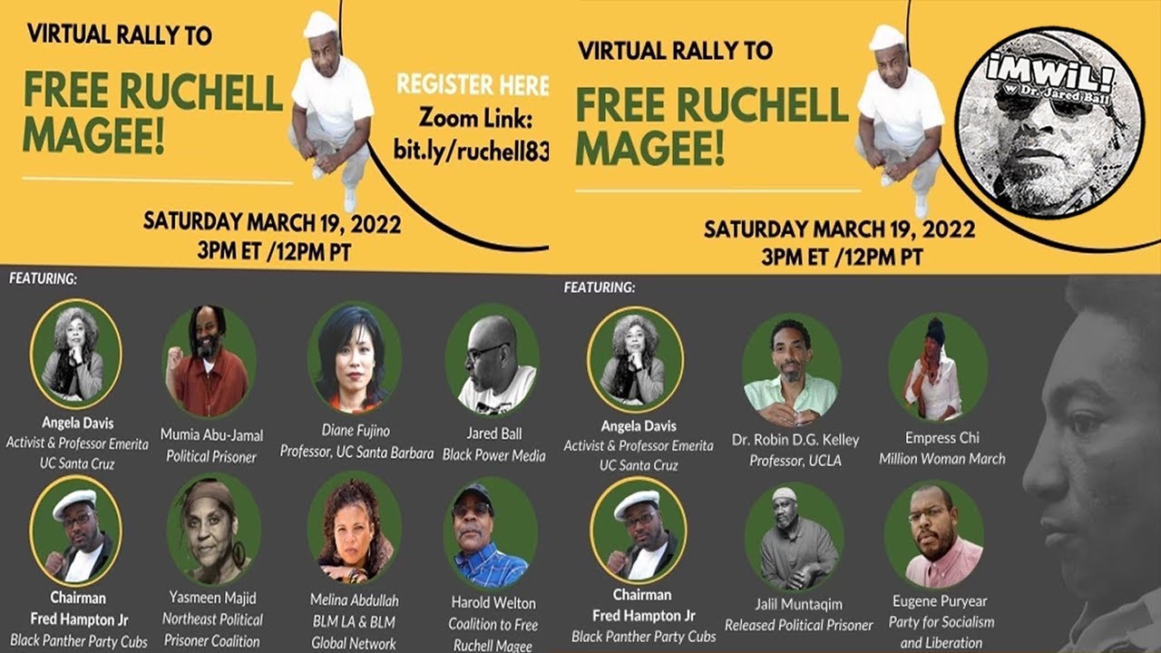 Free Ruchell Magee and all Political Prisoners National Webinar - YouTube