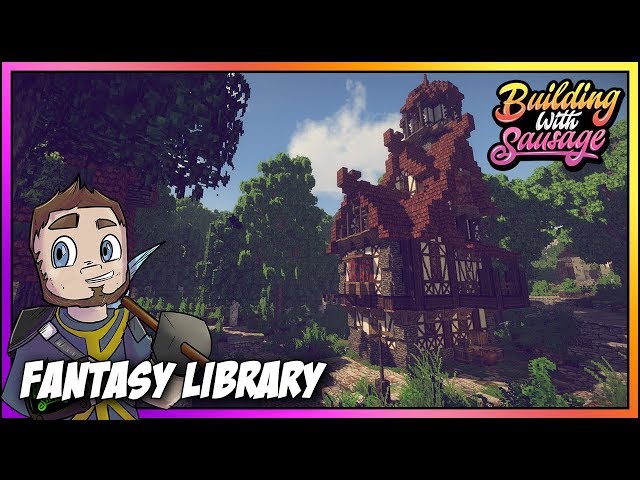 Fantasy Library Building
