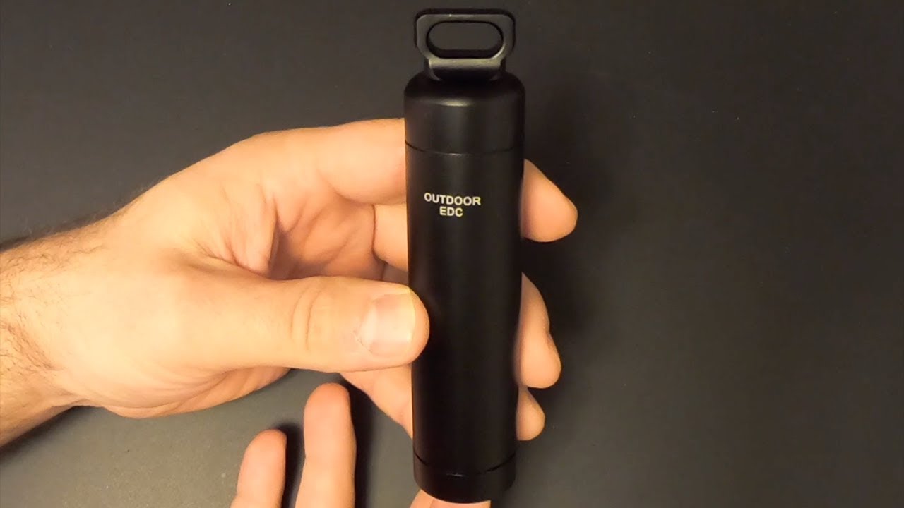A Small Homemade Personal Survival Kit - YouTube