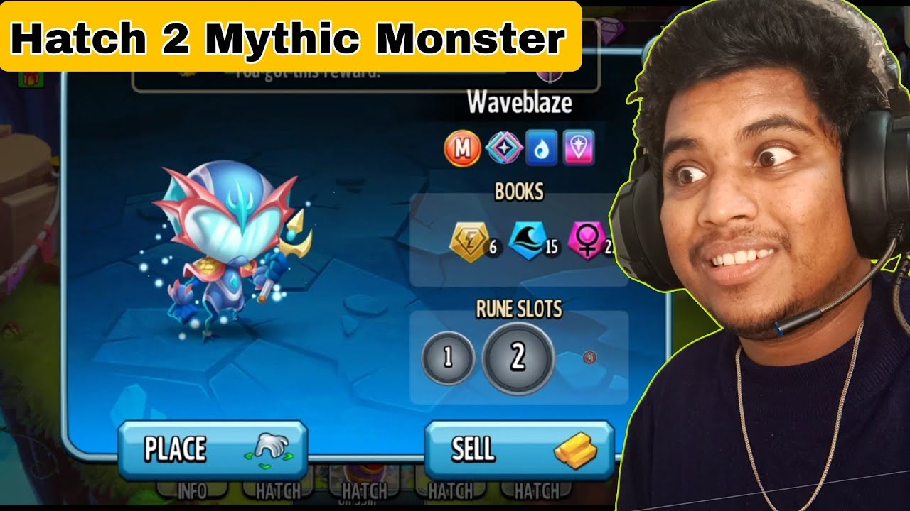 Monster legends Hatch Mythic Monster @GAMINGLEGEND10K - YouTube