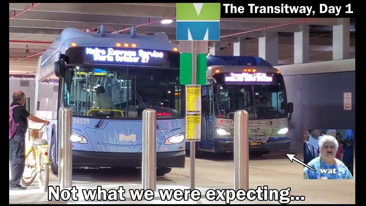 The First Morning of the Transitway (Oct. 27, 2025) - YouTube
