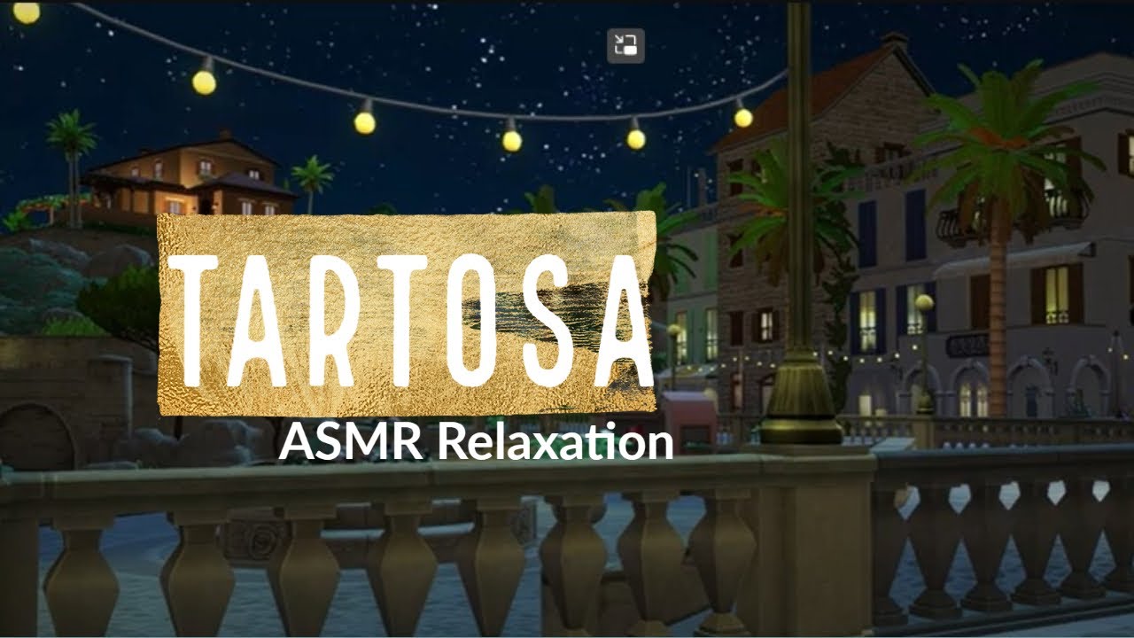 The Sims 4 ASMR Tartosa With Milk Thistle Lighting Mod - YouTube