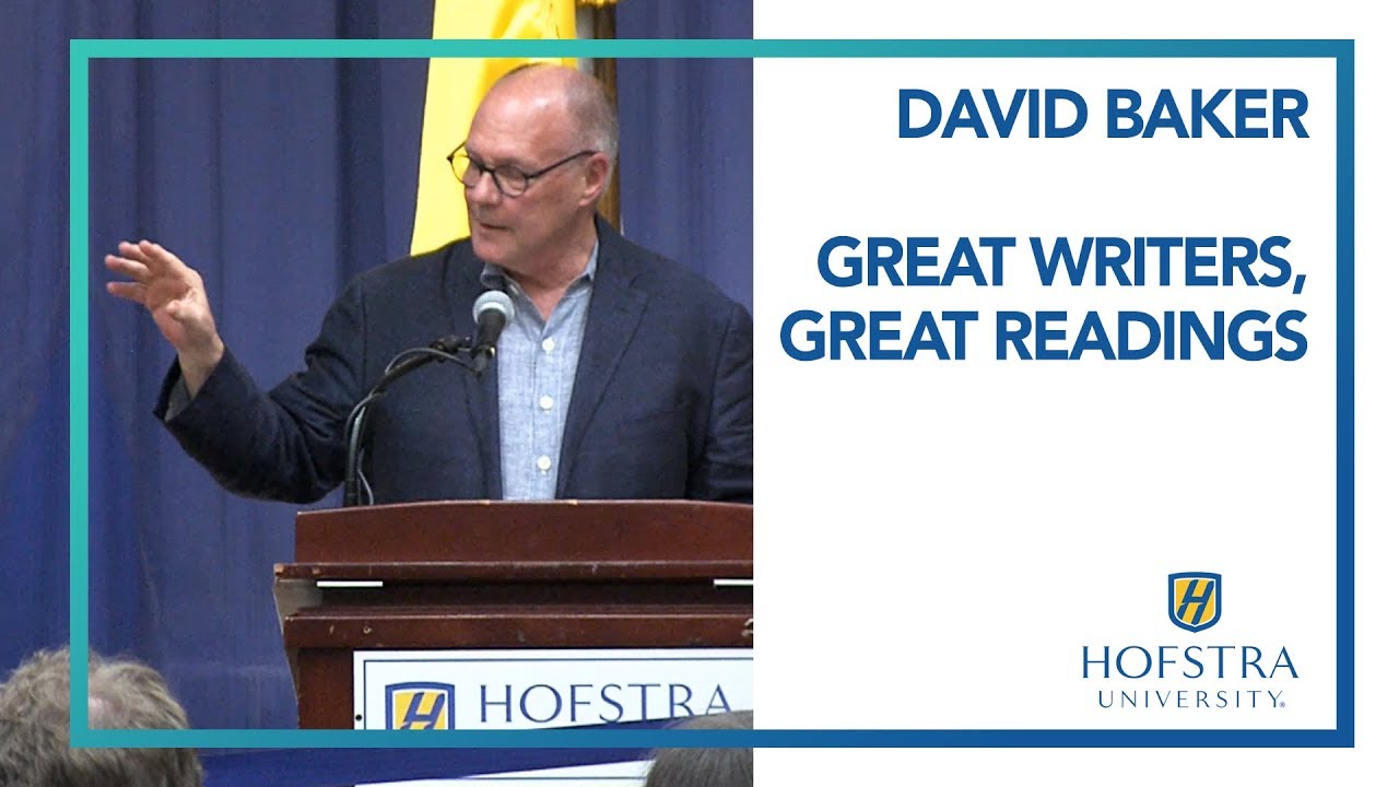 David Baker - Great Writers, Great Readings - YouTube