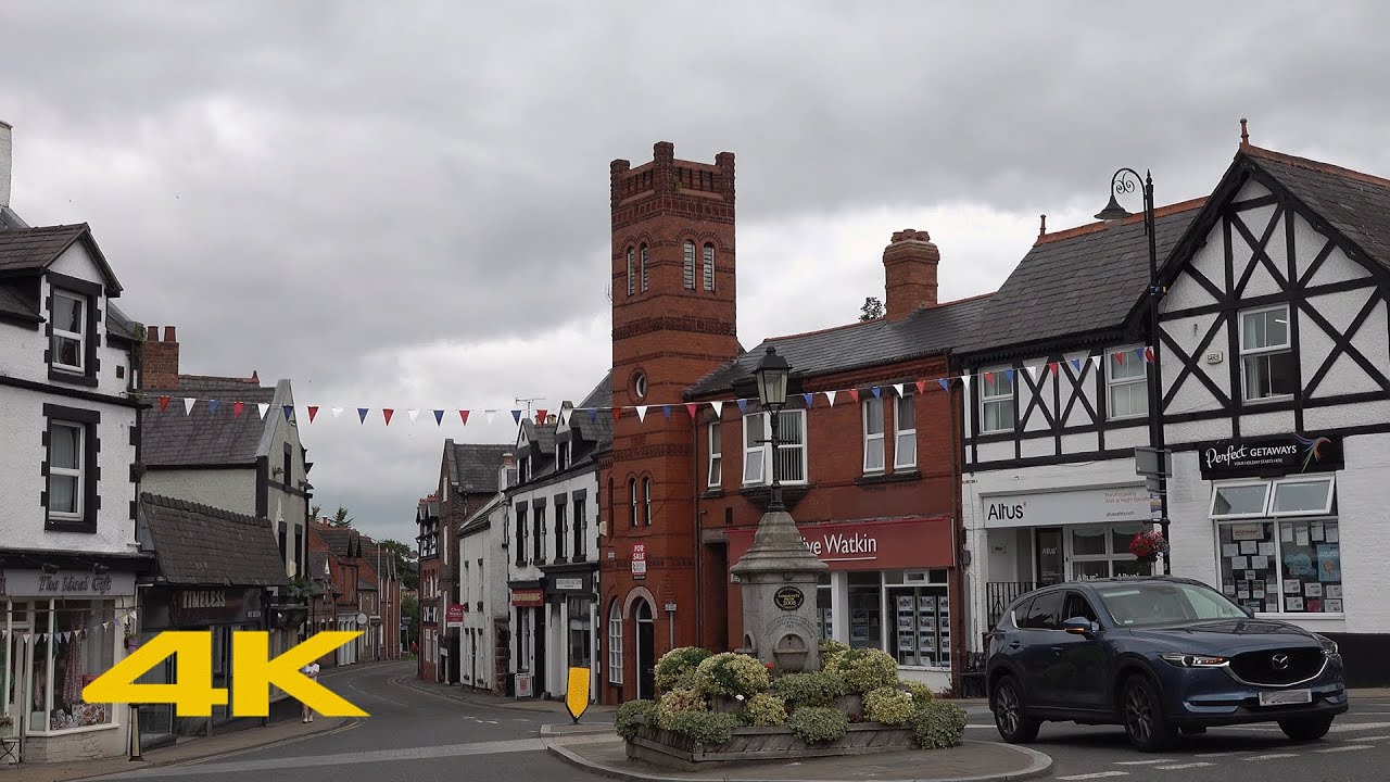 Neston Walk: Town Centre【4K】 - YouTube