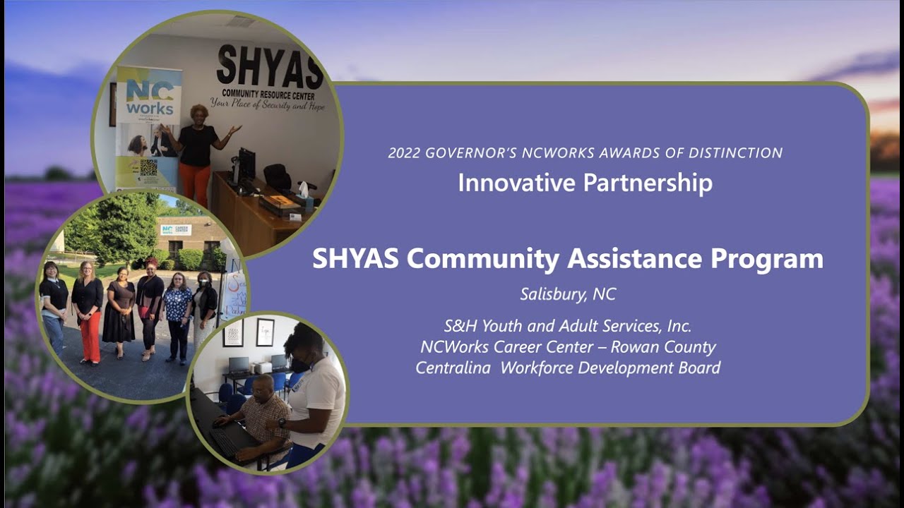 SHYAS Community Assistance Program - Outstanding IP | 2022 Governor's ...