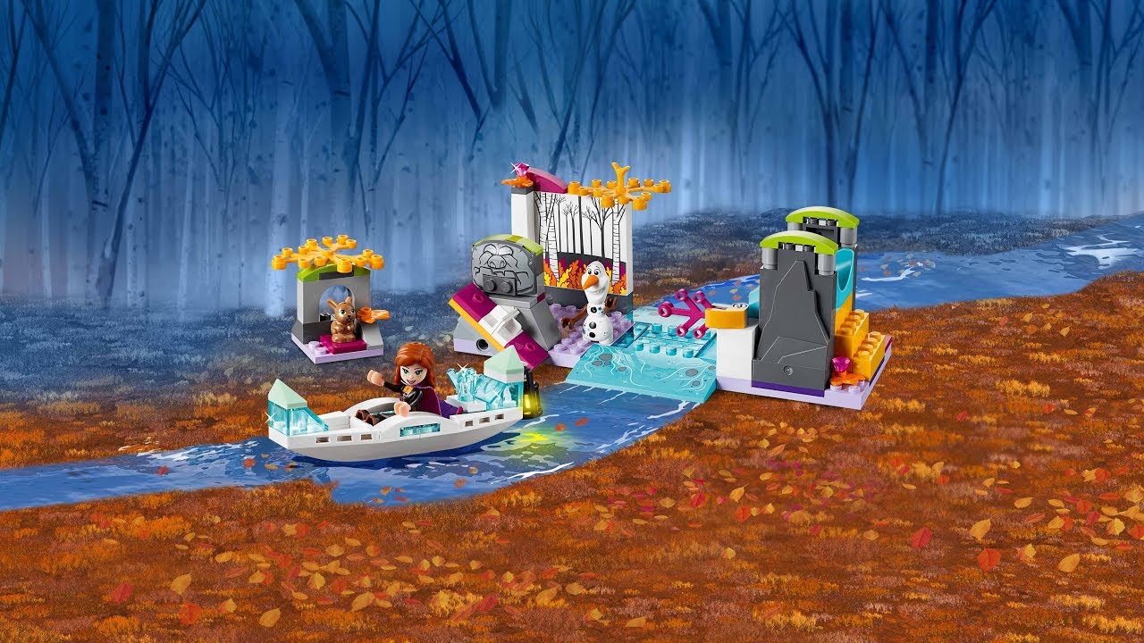 LEGO Disney Princess 41165 Anna's kano-expeditie | 360° - YouTube