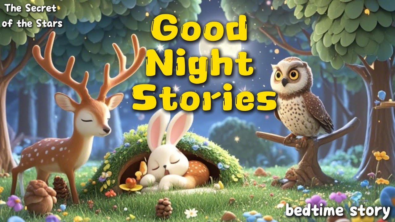 7 Good Night Stories Collection 🔯 Ideal Soothing Animal Bedtime Stories ...