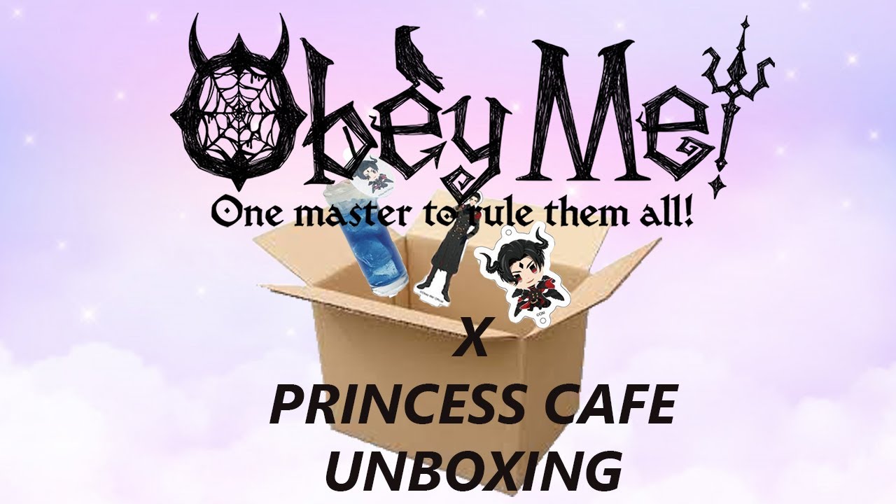 Obey Me! x Princess Cafe Collab UNBOXING! | OBEY ME! - YouTube