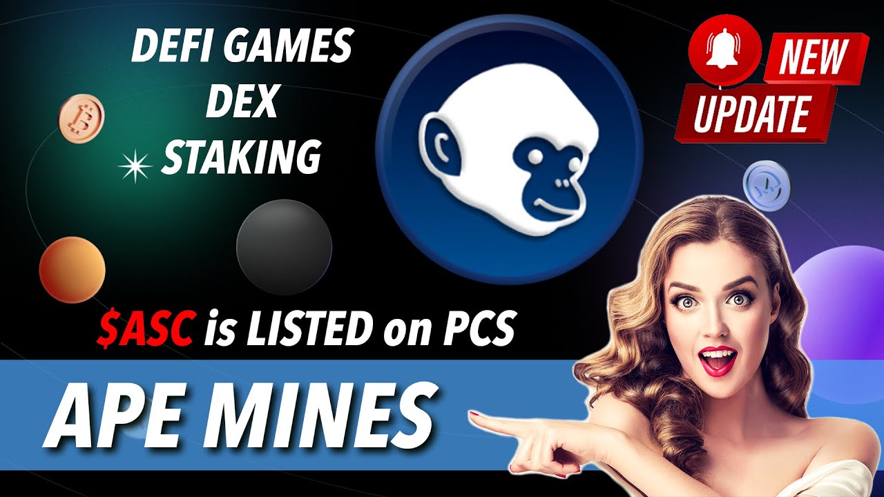 Ape Mines & $ASC - 1st DeFi Game from Ape Safe Club is LIVE | Buy CHEAP $ASC Token NOW ! - YouTube