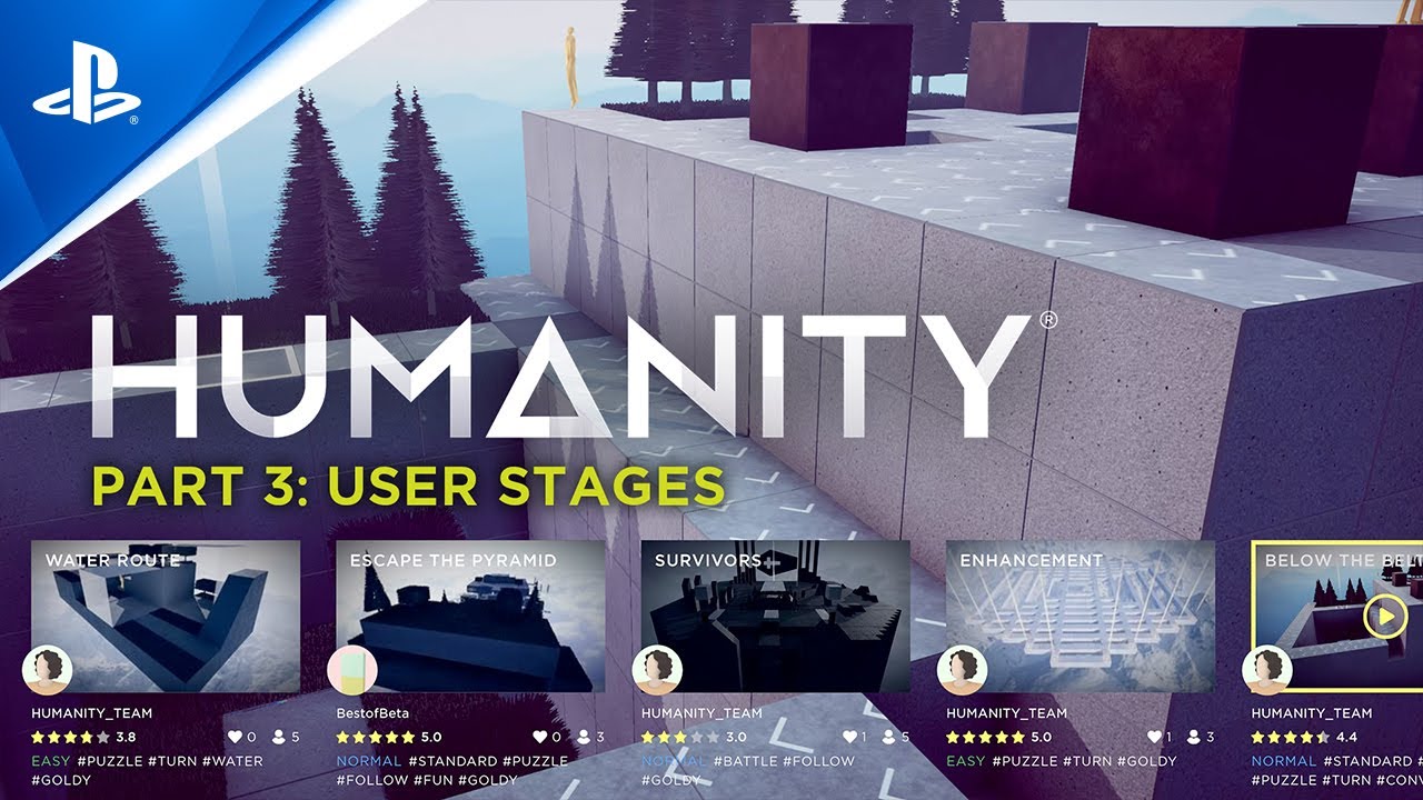 Humanity - Gameplay Series Part 3: Endless Library of User Stages | PS5, PS4, PSVR & PSVR 2 ...