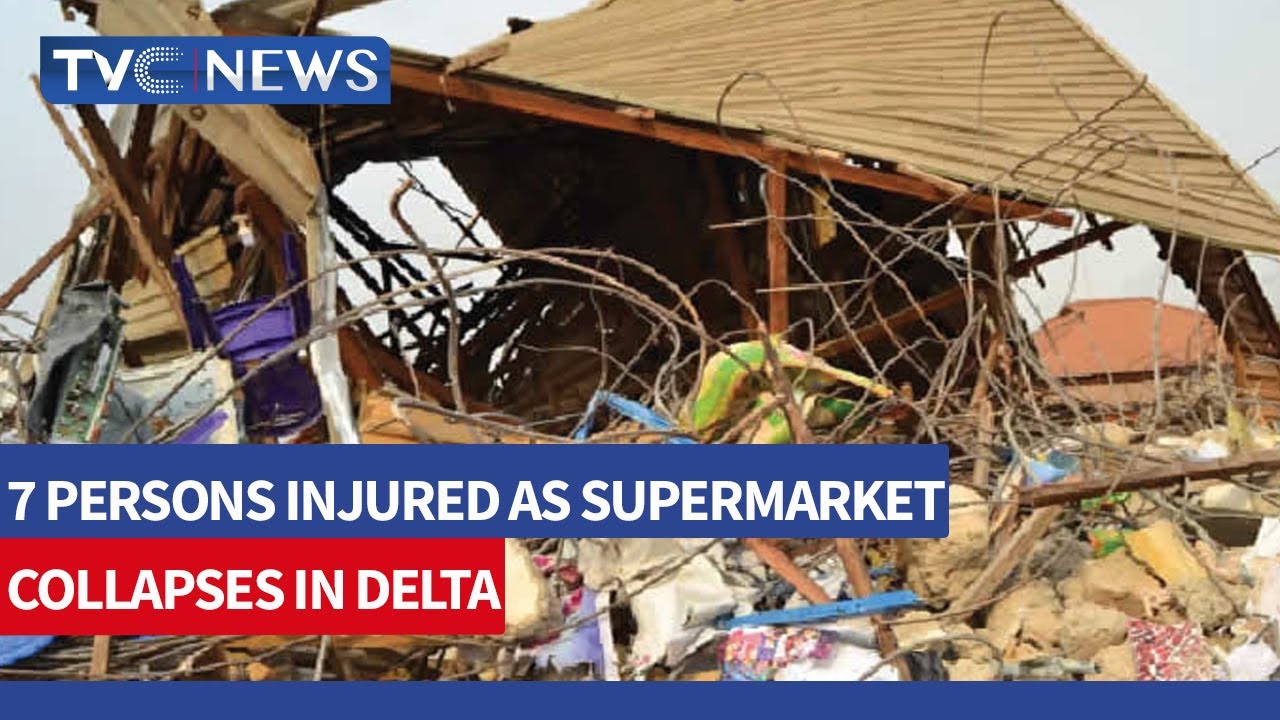 Seven Injured as Building Collapses In Delta State - YouTube