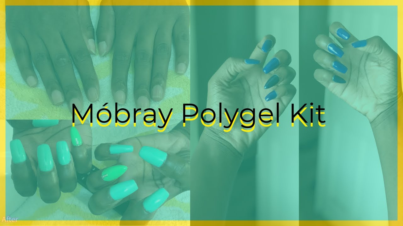 Using Polygel For the First Time | Mobray Polygel Kit - YouTube