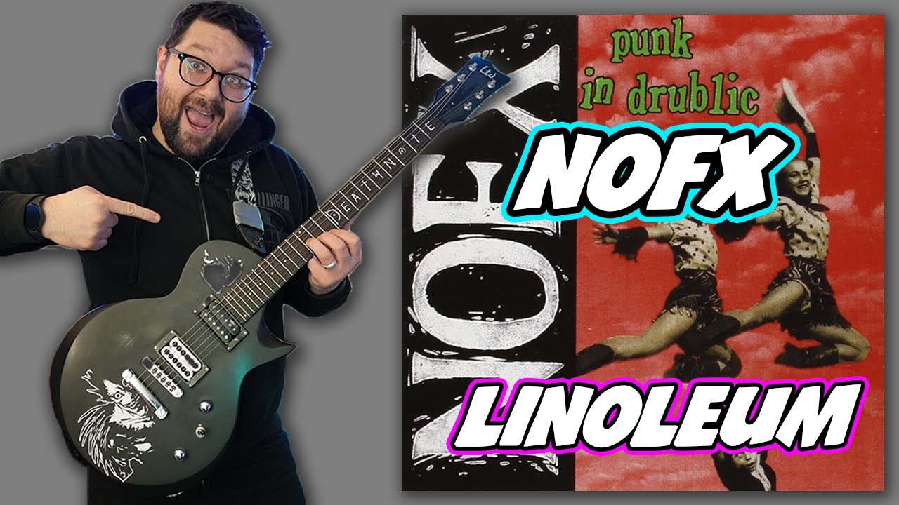 NoFX Linoleum Guitar Tutorial - YouTube