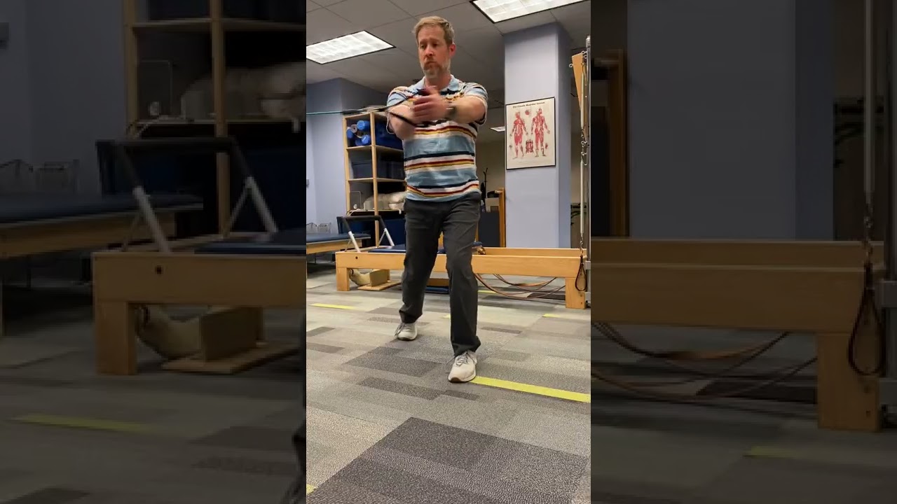 Trunk Twist in Staggered Stance - YouTube