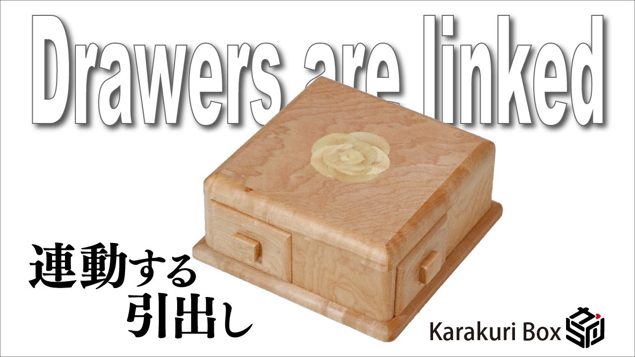 Drawing in a different direction 2 - Karakuri box - YouTube