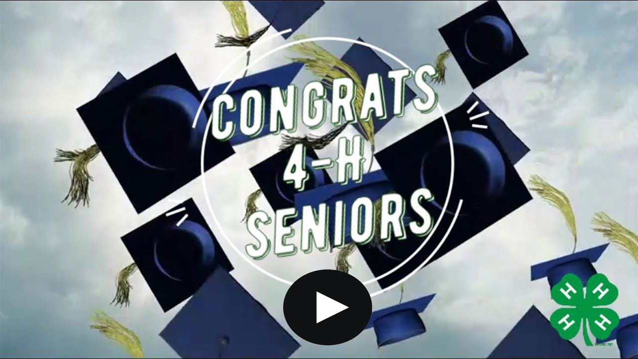 Congratulations Illinois 4 H Graduates 2020 - YouTube