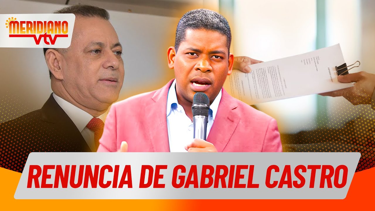 Renuncia de Gabriel Castro - YouTube