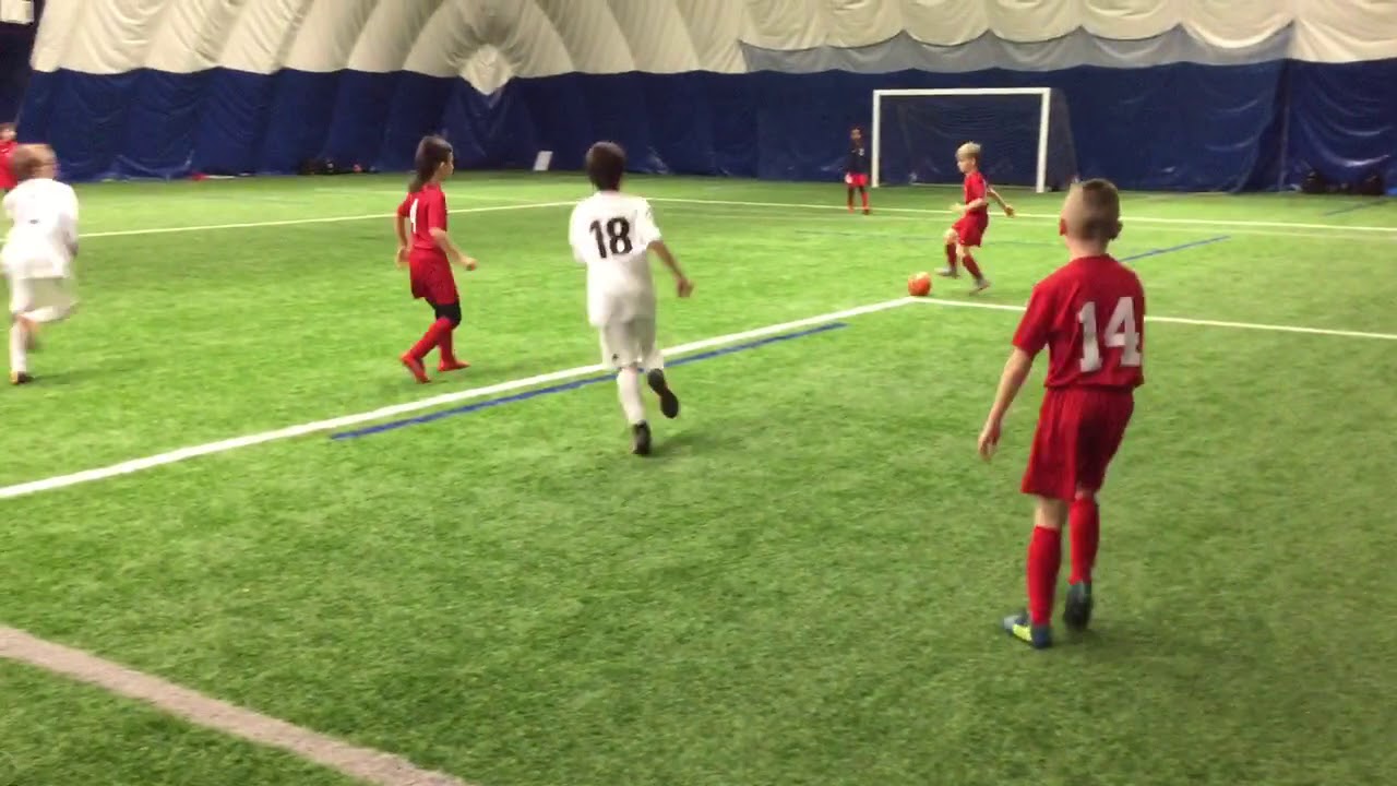 FCB Escola Toronto vs Serbian Eagles FC, U10 Part 1, Feb 10 2018 - YouTube