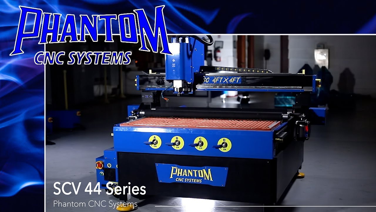 Phantom SCV 44 Series CNC - YouTube