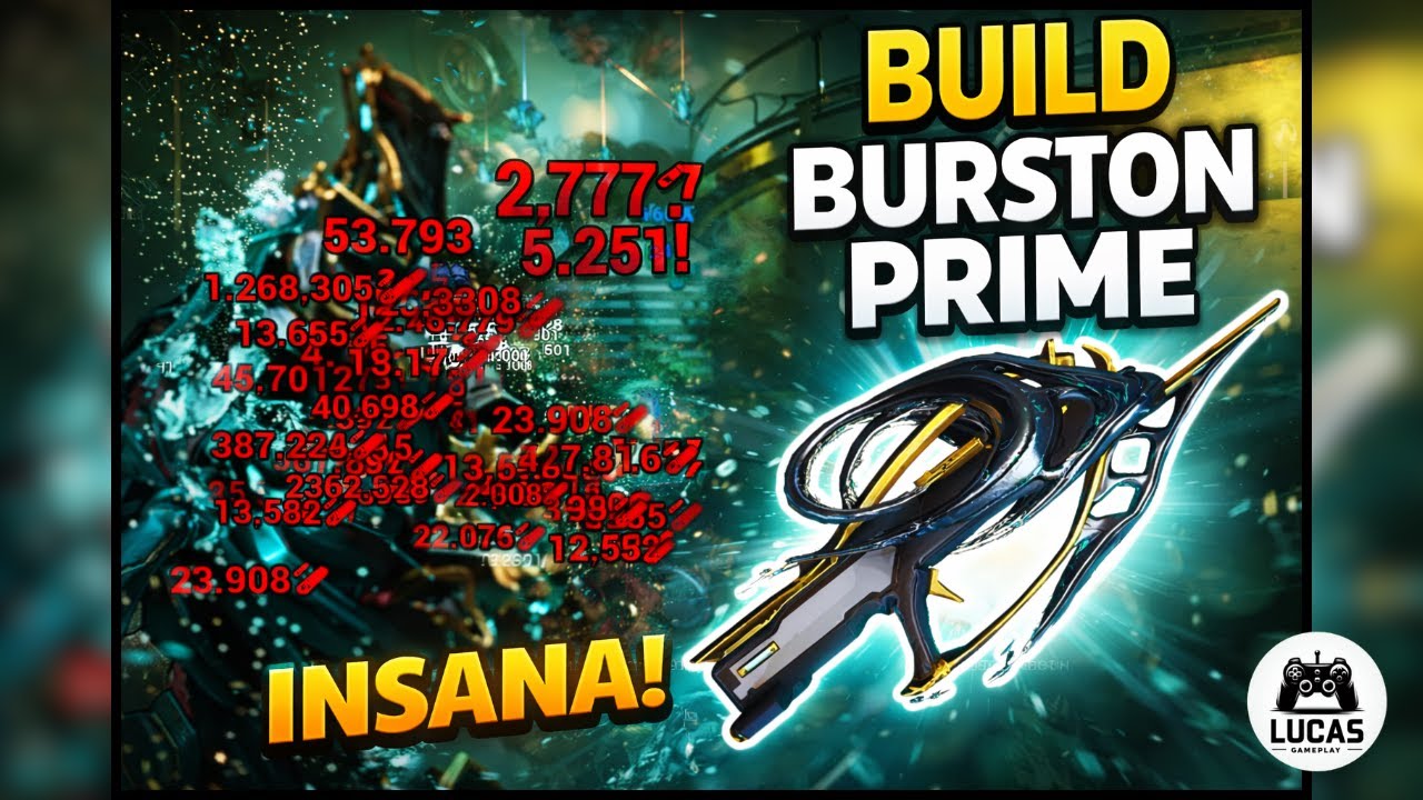 BURSTON PRIME INCARNON RED CRIT BOA PARA ARCONTE, ACOLITOS, BOSS ...