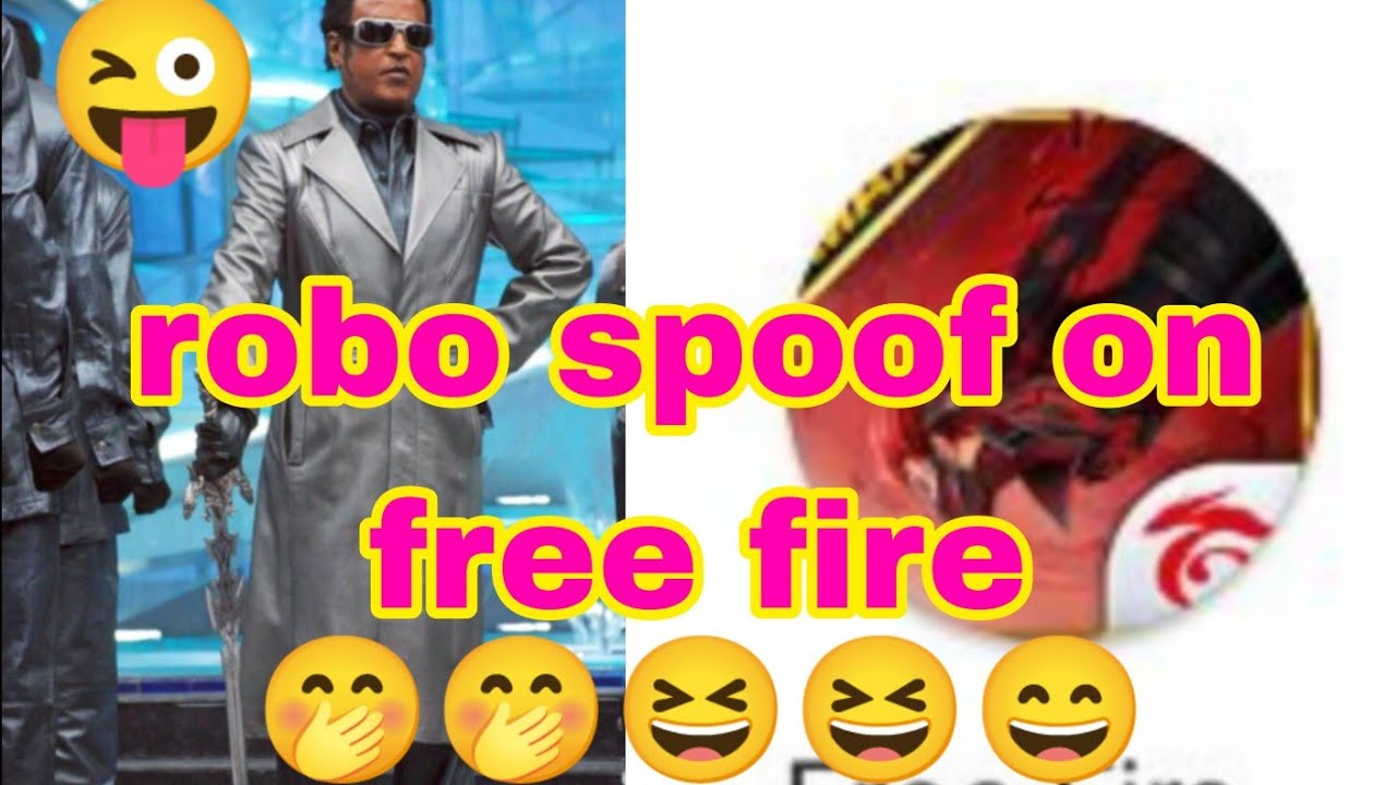 robo spoof on free fire version full funny 😆😄😆 just for fun మావా - YouTube