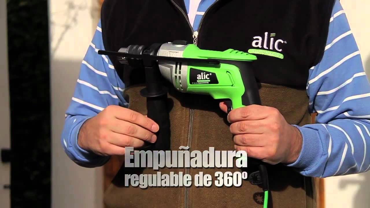 Taladro percutor 1050W - YouTube