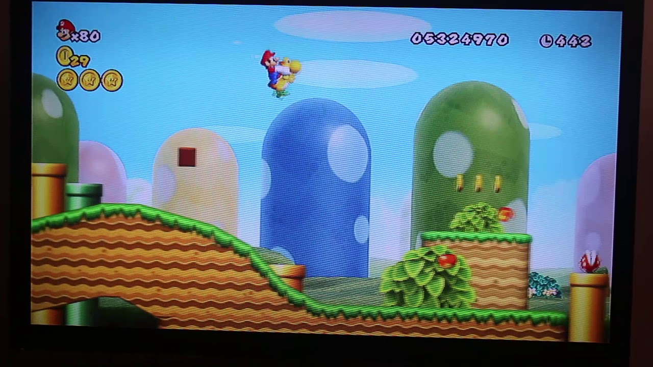 Super Mario BRO'S WII __ Unlimited One ups/Lives __World 1-3 - YouTube