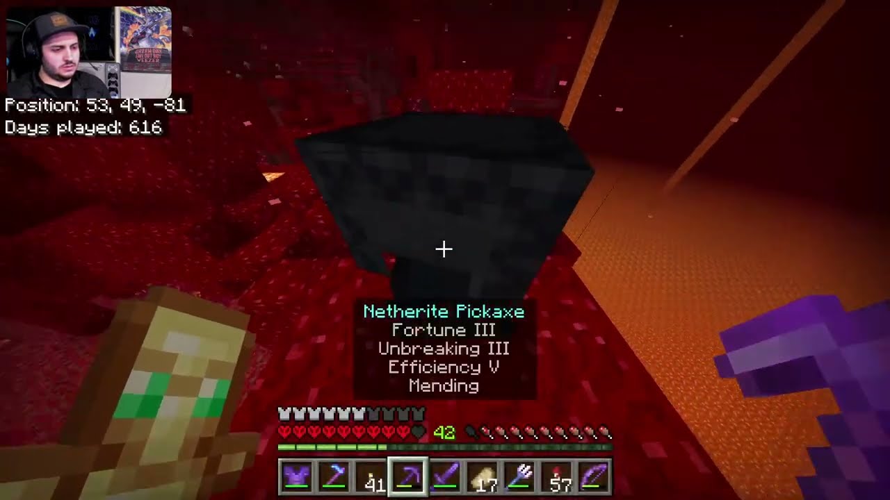 Building the NETHER BEAST! HARDCORE BEDROCK episode 49 - YouTube