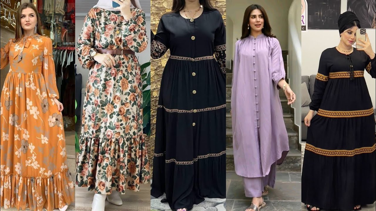 latest long maxi design|Long frock design|how to design long frock ...