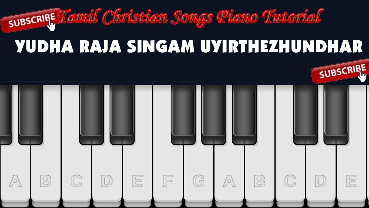 Yudha Raja Singam Keyboard Notes - YouTube