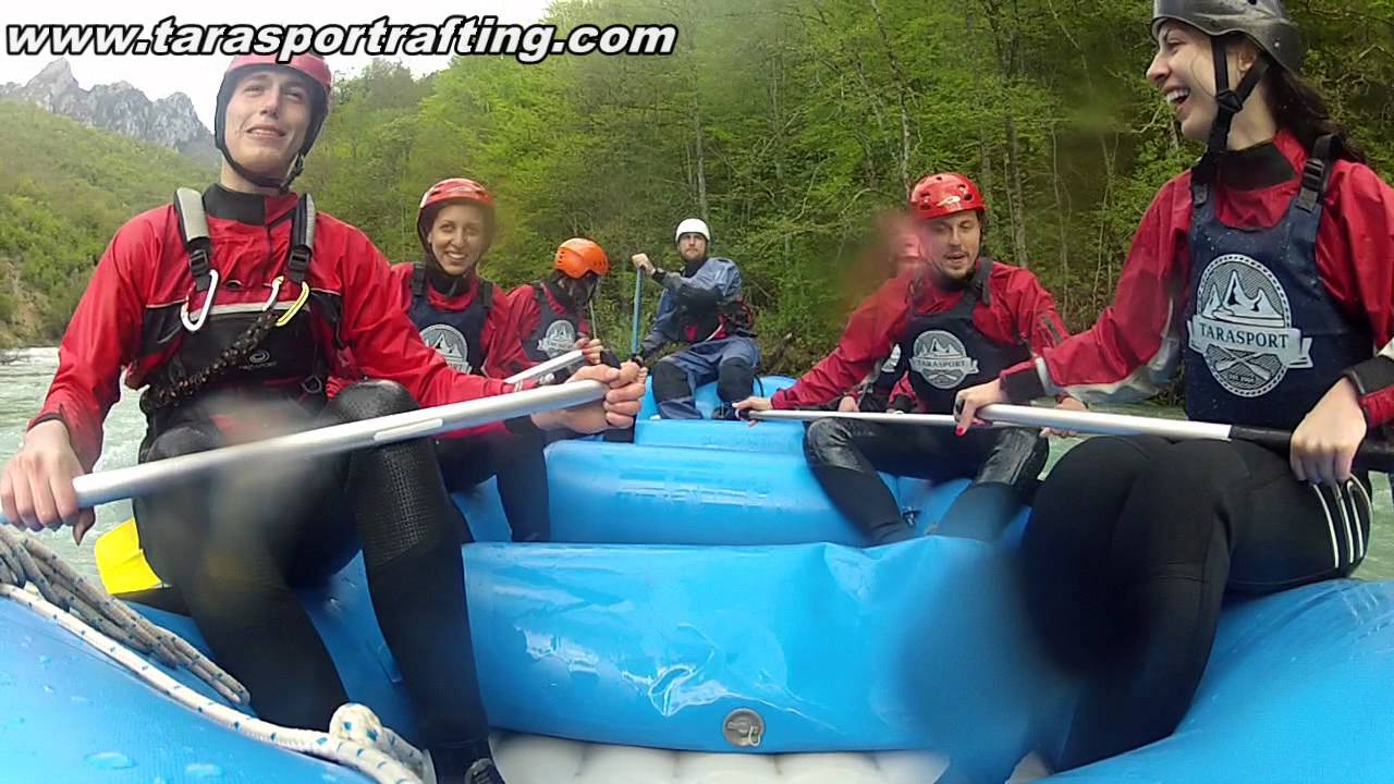 Rafting on Tara river / Rafting na Tari za prvi maj - YouTube