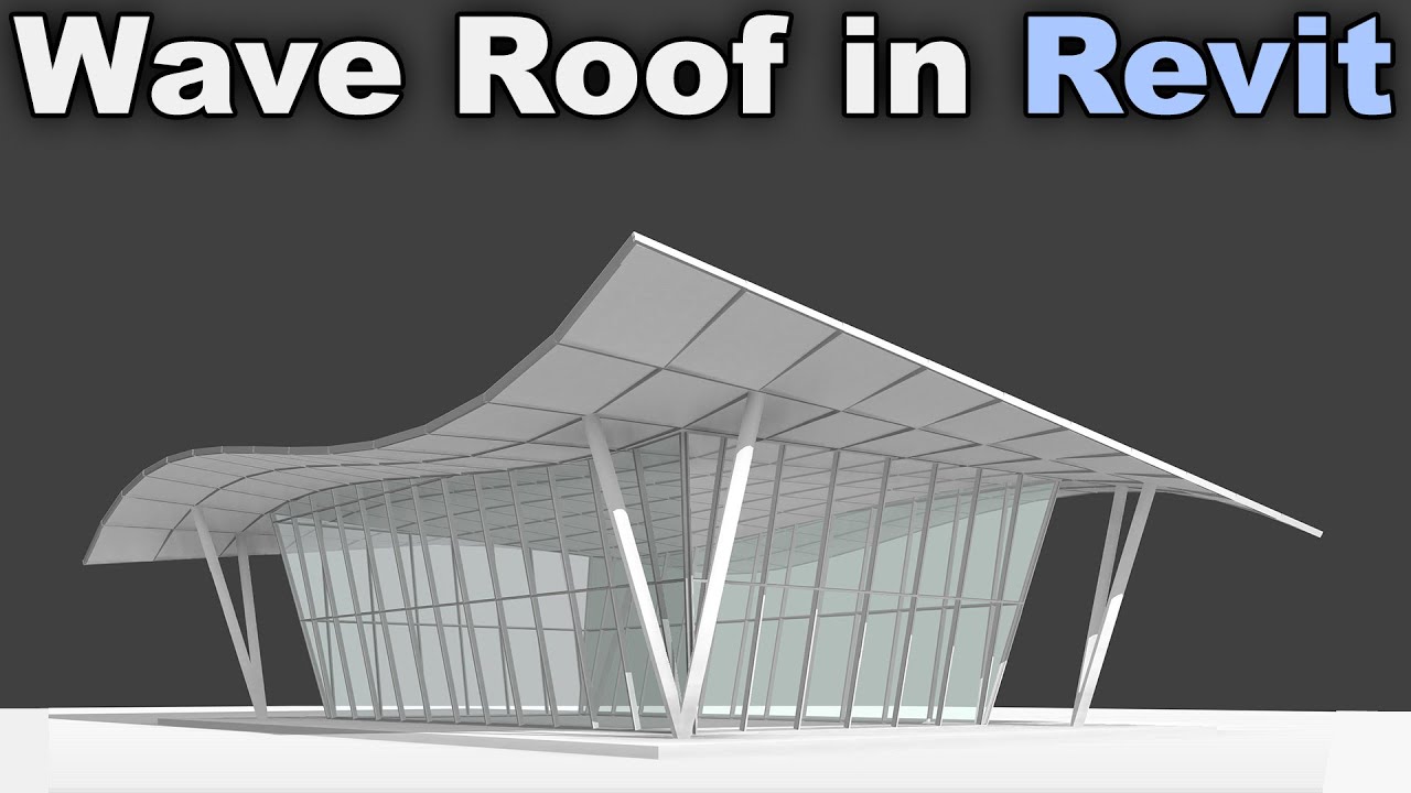 Wave Roof In Revit Tutorial Massing In Revit YouTube wave-roof-in-revit-tutorial-massing-in-revit-youtube
