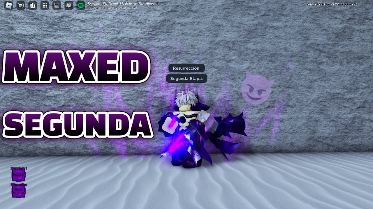Obtaining My Segunda Etapa And Maxing It Out In Roblox (Peroxide) - YouTube