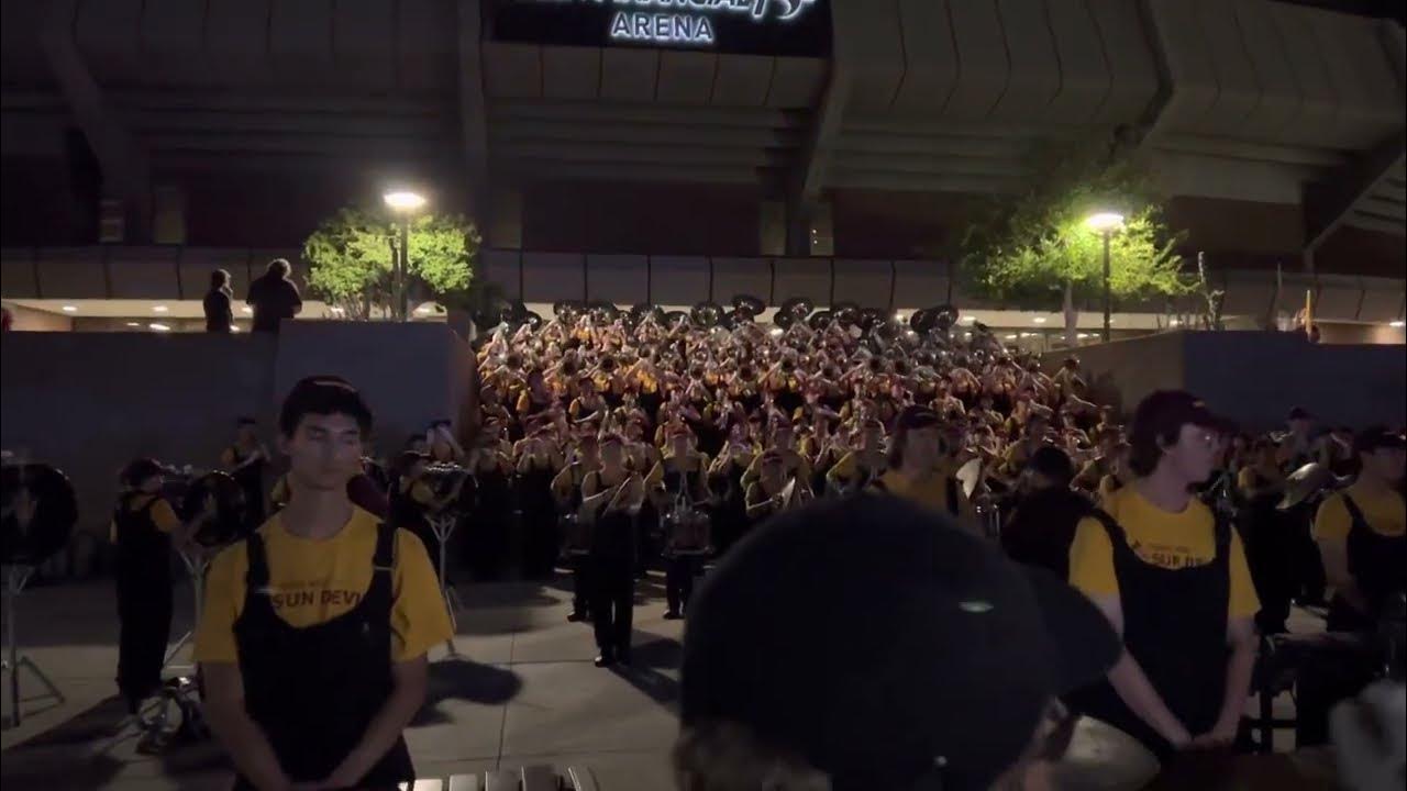 Arizona state university marching band fight song - YouTube