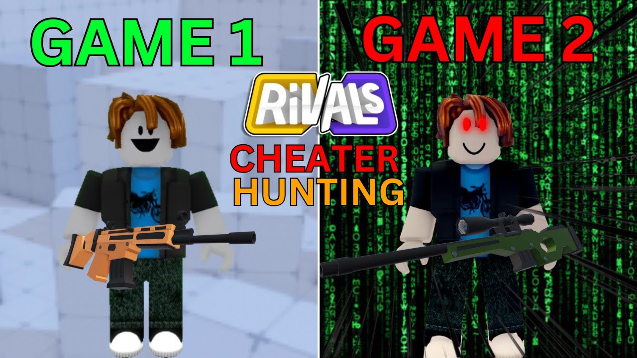 I Hunted A Roblox HACKER In RIVALS - YouTube