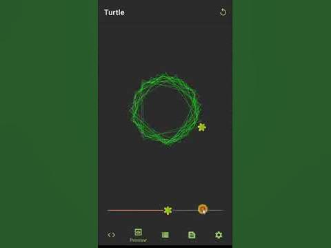Turtle Graphics vibrate circle - YouTube