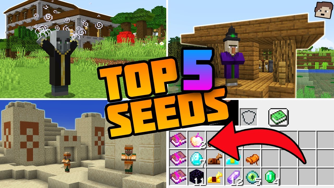 Top 5 Seeds for Minecraft 1.17 (Minecraft Java Edition Seeds) - YouTube