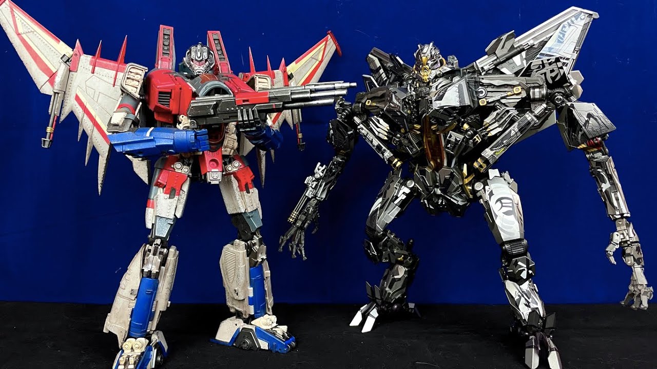 Before & After - Cyberfactory Star Storm and a KO MPM Starscream - YouTube