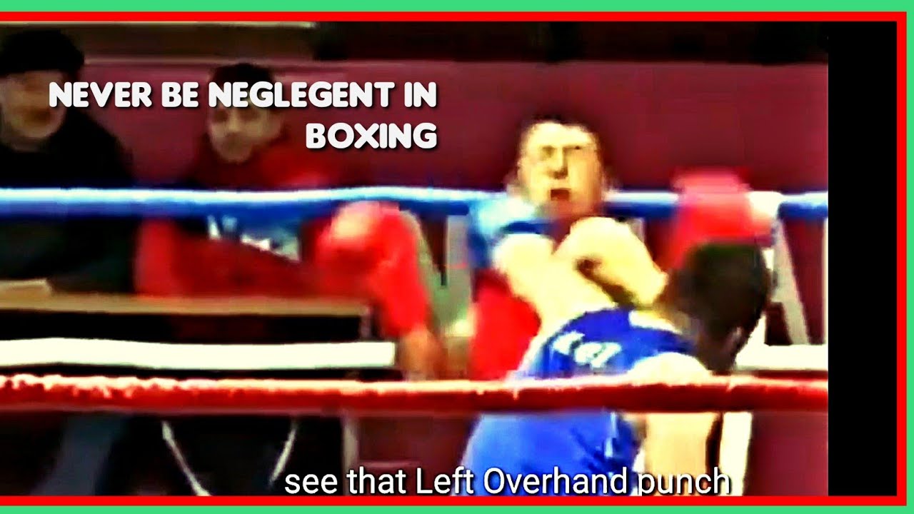 That overhand left knockout #boxing - YouTube