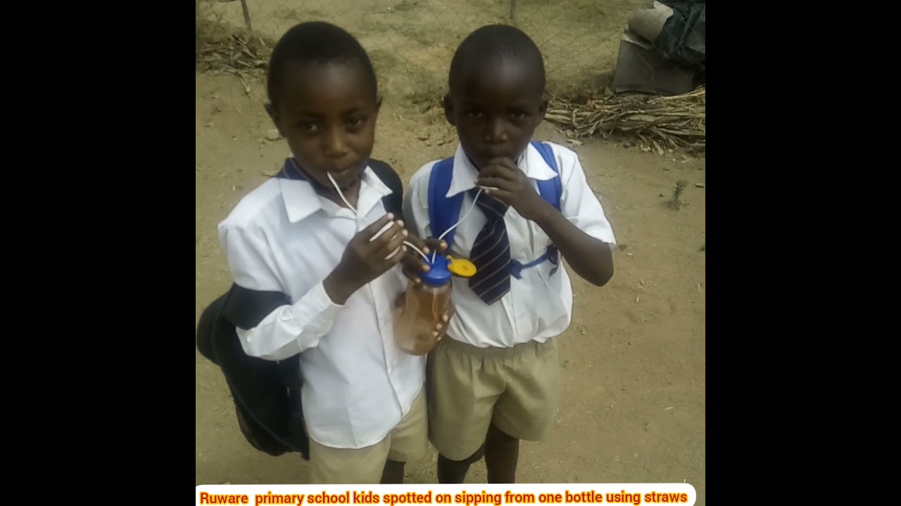marondera ruware primary kids spotted by TV YEDU sharing sip on one ...