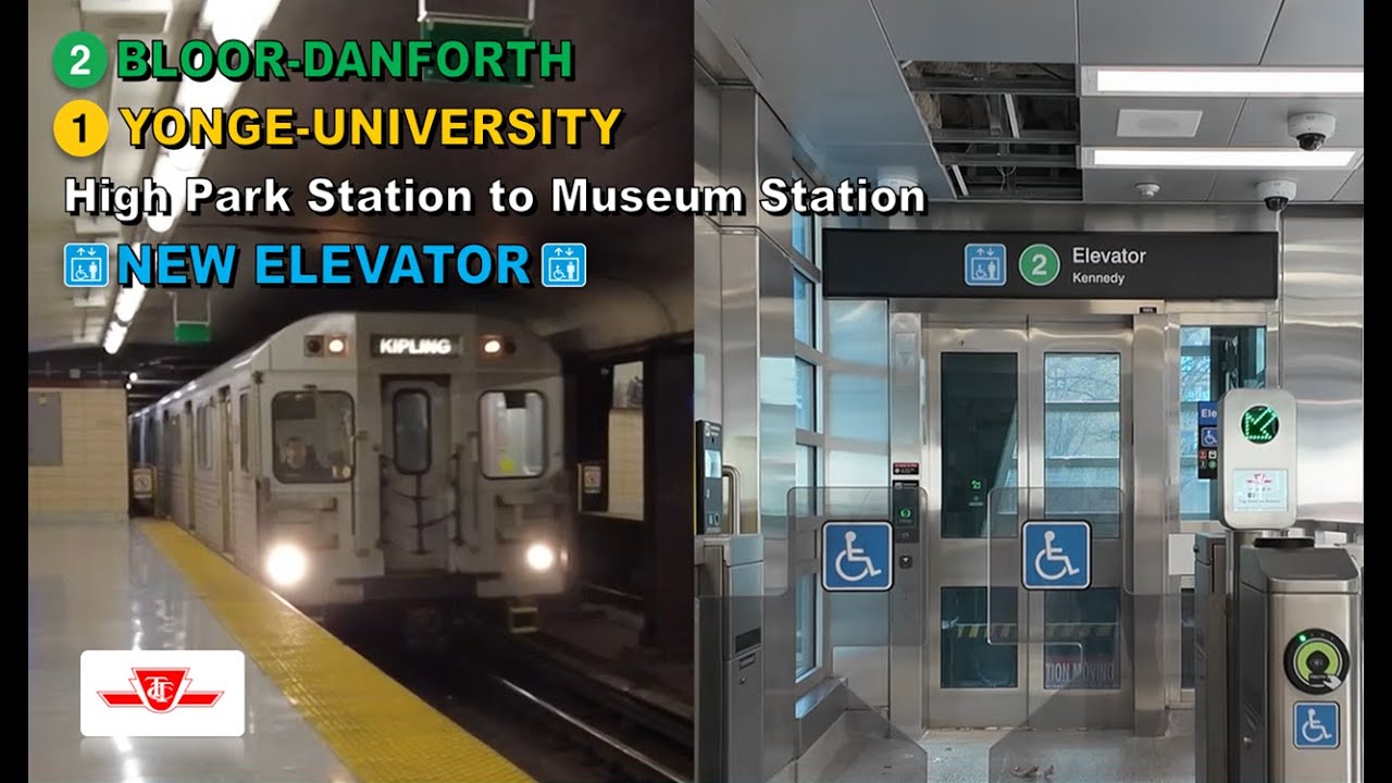 TTC POV Walk: High Park Station to Museum Station Via St. George ...