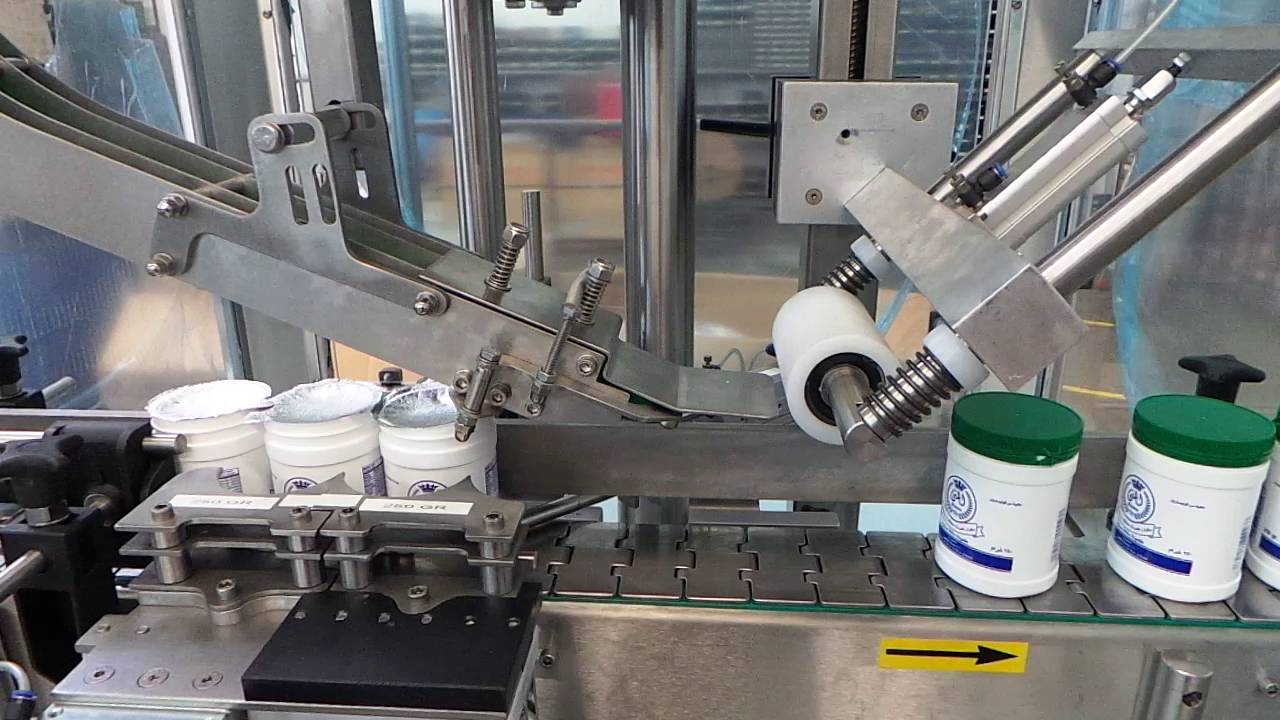 Automatic linear capping machine TA 1 - Size 3 - YouTube