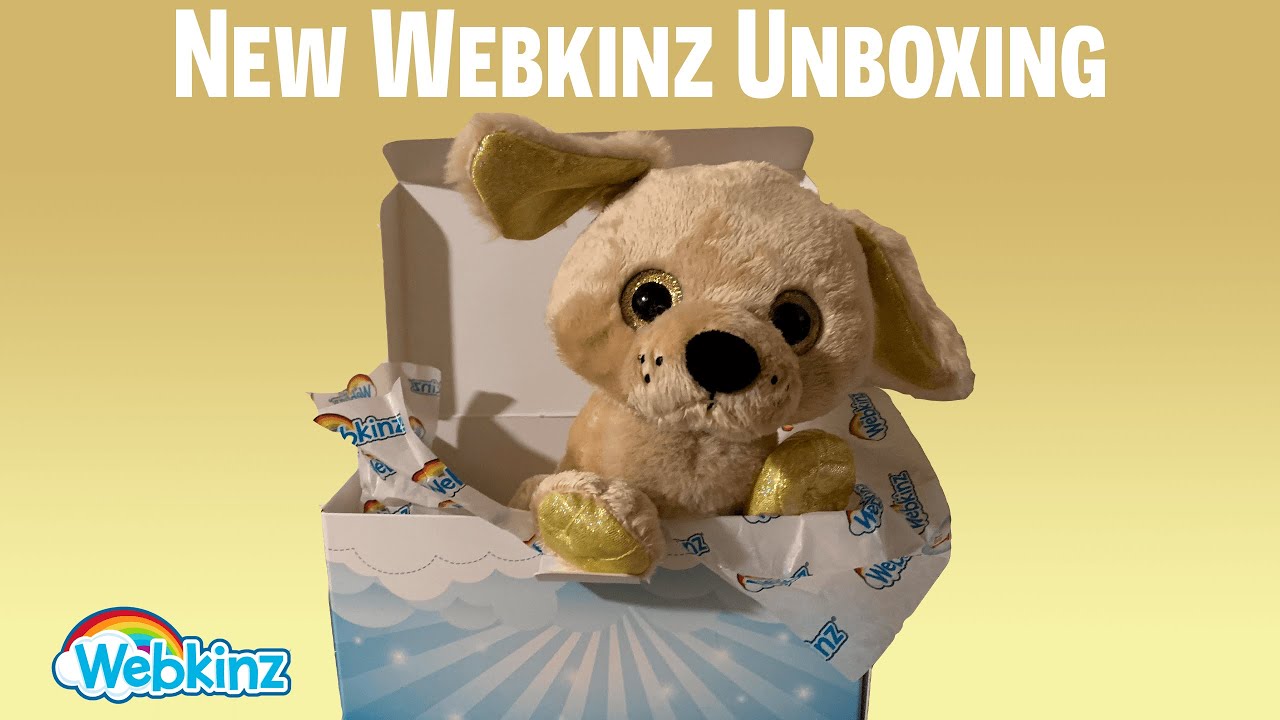 UNBOXING MY NEW WEBKINZ PLUSH TOY - YouTube