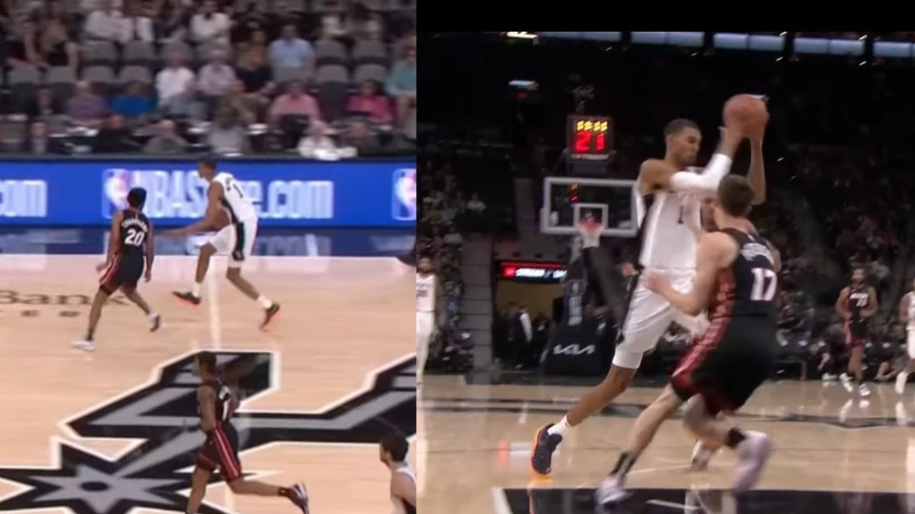 VICTOR WEMBY PLAYED LIKE A POINT GUARD! HAD THE CROWD GOING CRAZY AFTER ...