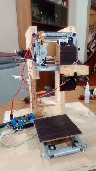 Arduino based Hand writing machine - YouTube