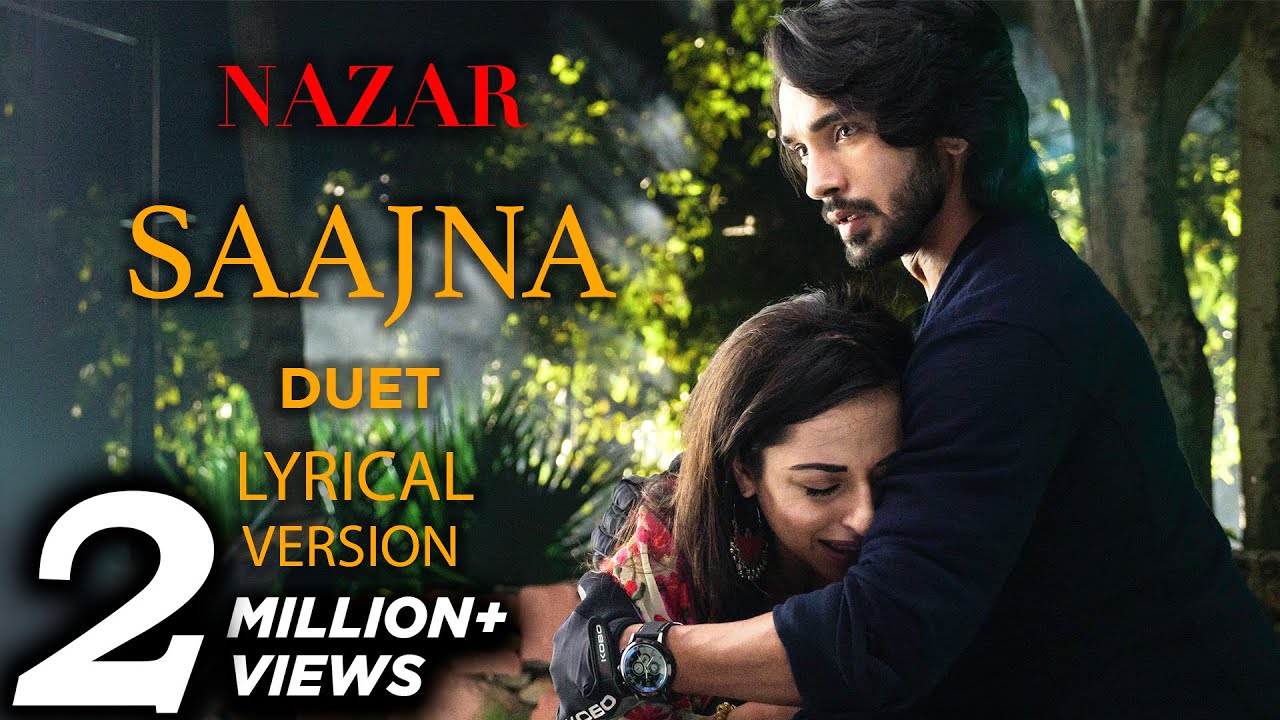 Nazar Song Saajna Ansh and Piya Karaoke Lyrics Duet Piyansh Version ...