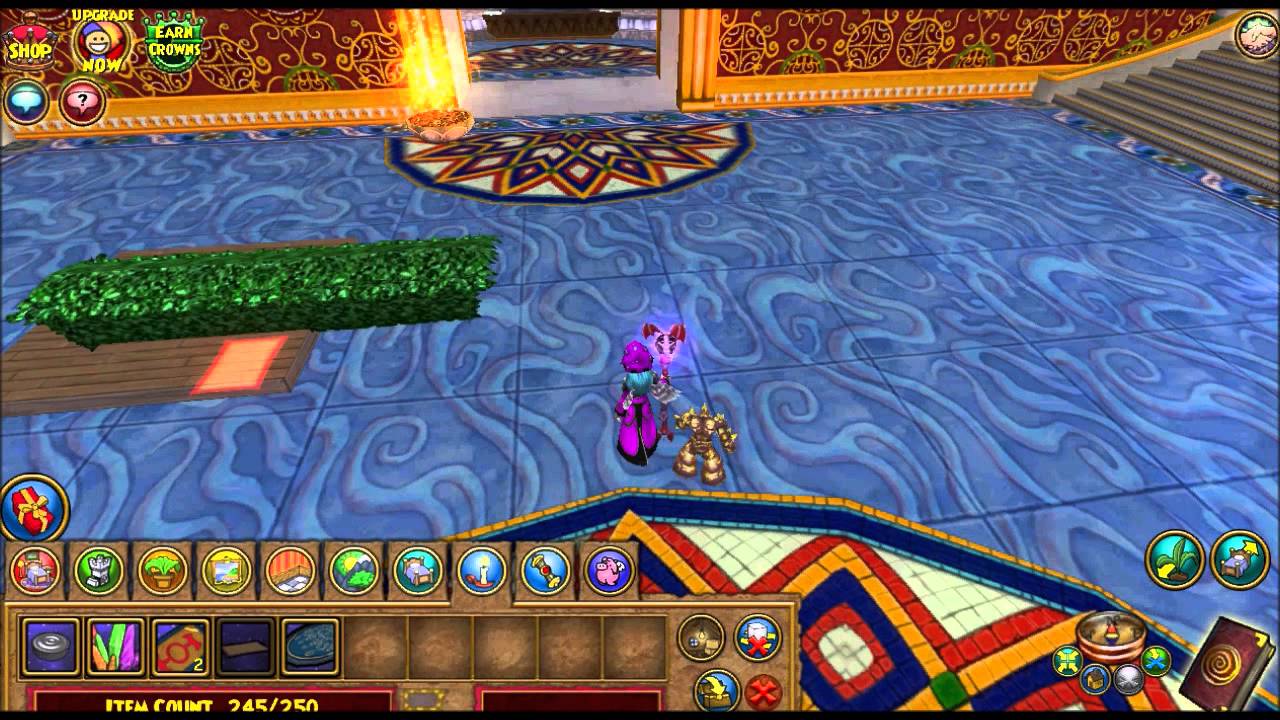 Wizard101: How to Place Outdoor Only Items Inside - YouTube