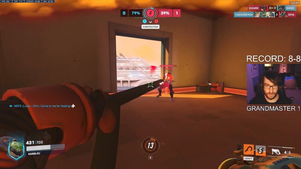 HARBLEU + IDDQD! HAMMOND + ROADHOG GAMEPLAY OVERWATCH 2 SEASON 1 ...